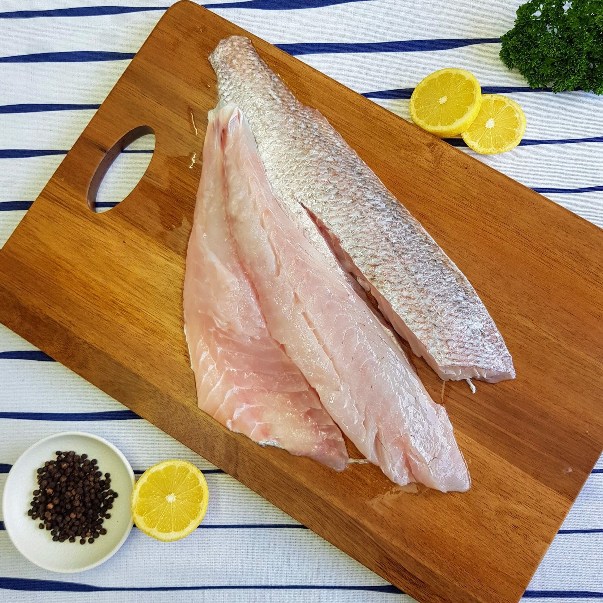 Snapper - Skin On, Bone Out, Scaled - Wellington Seamarket